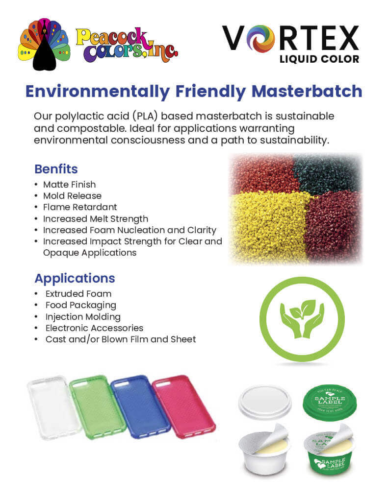 Brochure - Vortex Liquid Color & Peacock Colors